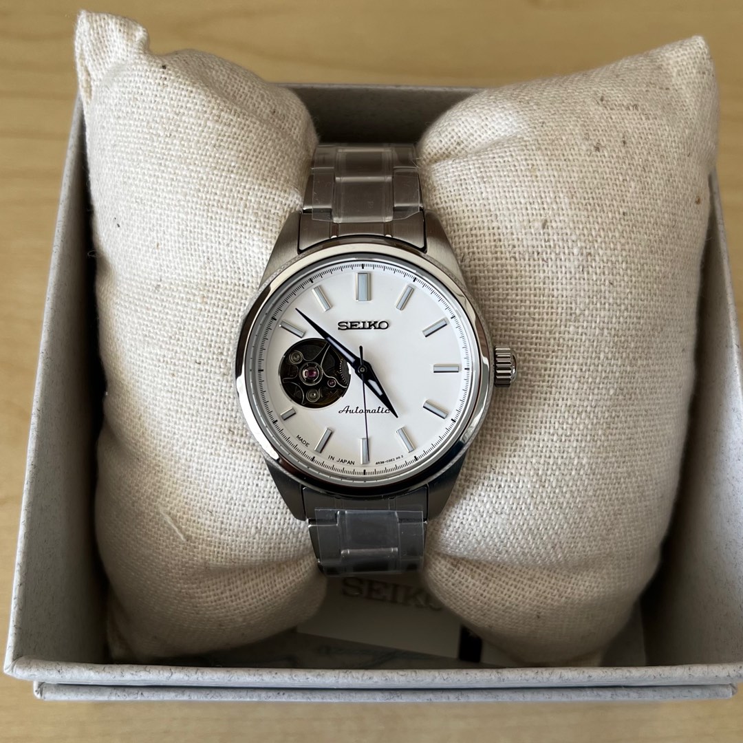 Seiko SSDE009 - Automatic Open Heart Watch, Luxury, Watches on Carousell