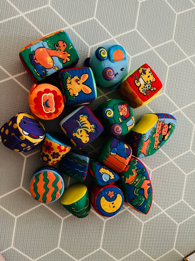 Shelcore soft blocks for infants toddlers, Babies & Kids, Infant ...