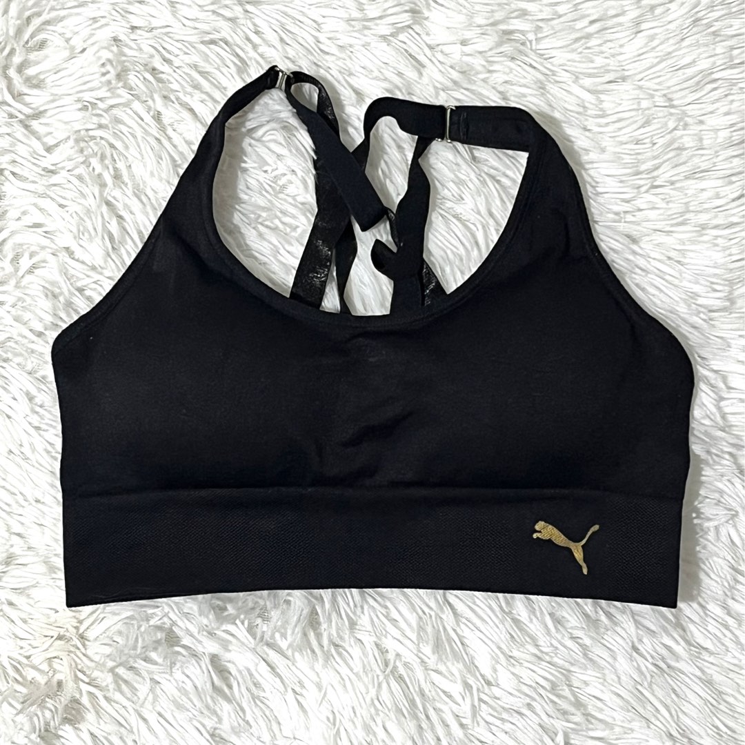 (S-M) Puma Seamless Padded Sportsbra, Women's Fashion, Activewear on Carousell