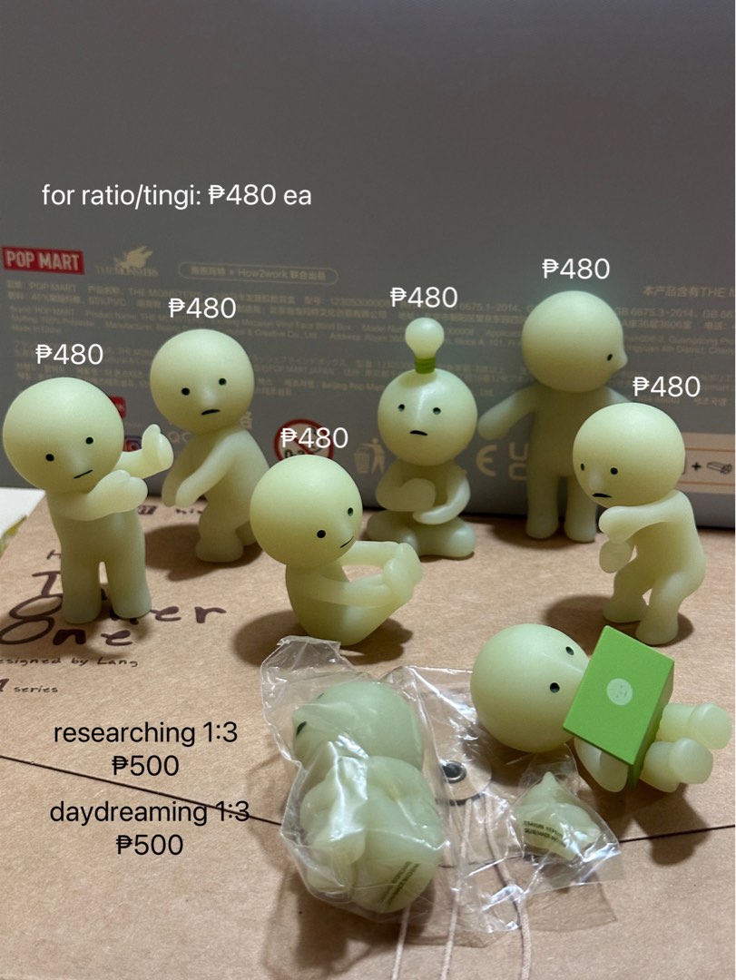 Smiski Daydreaming researching, Hobbies & Toys, Toys & Games on Carousell