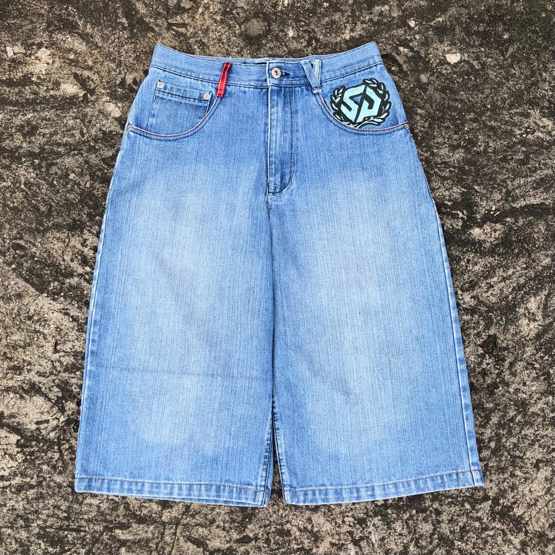 SouthPole Long Jorts, Men's Fashion, Bottoms, Shorts on Carousell