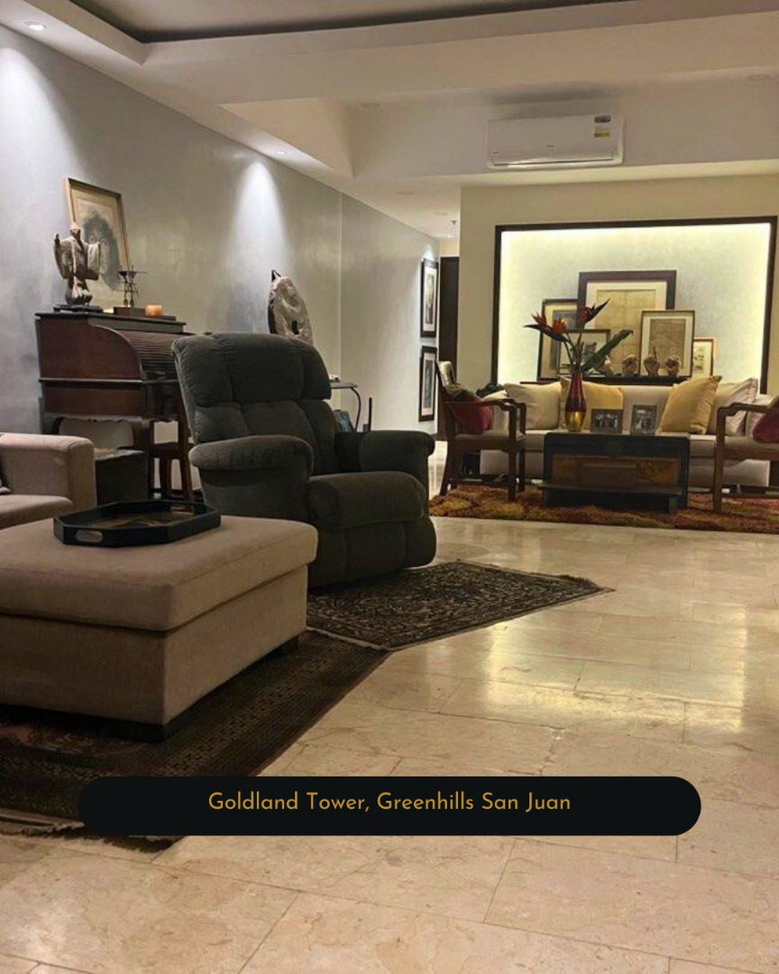 Spacious 3-Bedroom Condo for Sale in Goldland Tower, Greenhills San ...