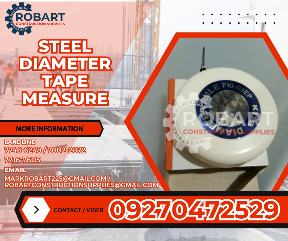 Steel Diameter Tape Measure, Commercial & Industrial, Industrial ...