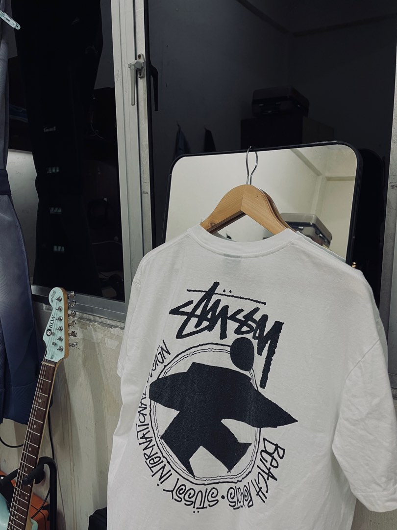 STUSSY BEACH ROOTS, Men's Fashion, Tops & Sets, Tshirts & Polo Shirts ...