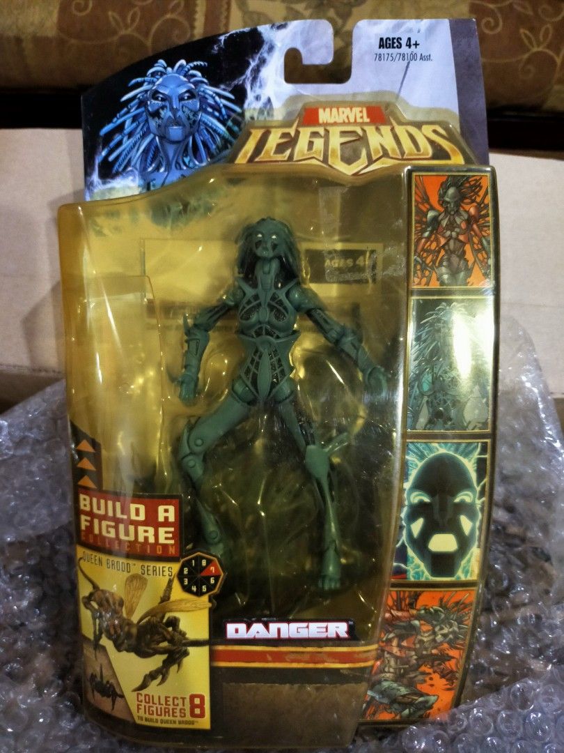 SUPER RARE HARD TO FIND Hasbro's Marvel Legends 2007 - Danger w/Brood ...