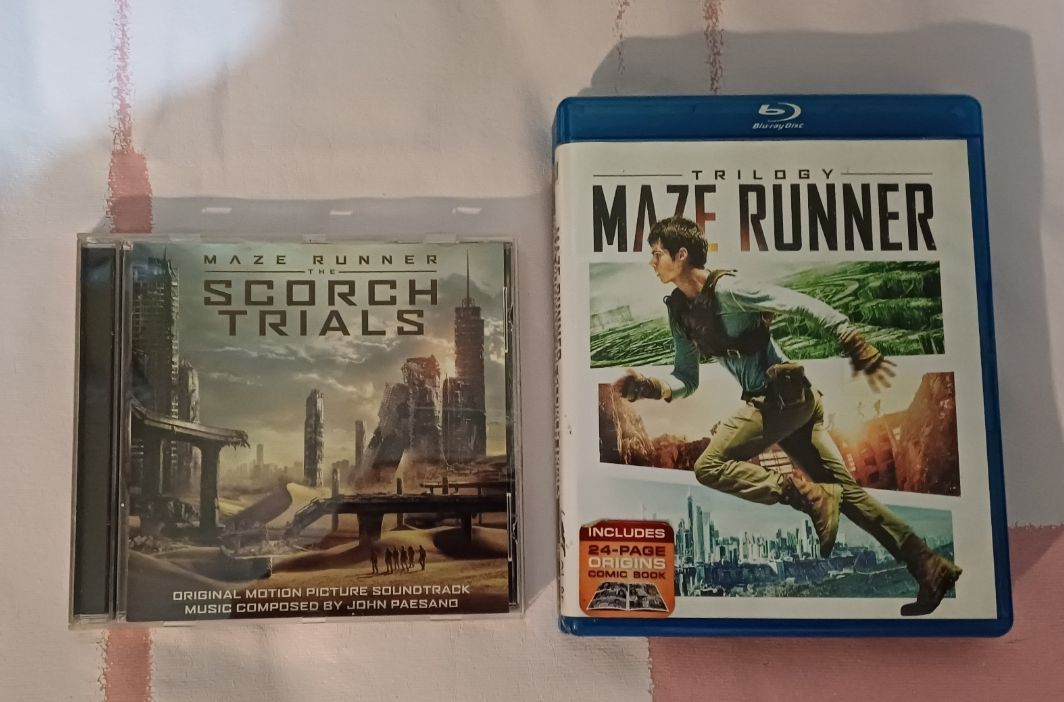 Super Sci-Fi Maze Runner Original Soundtrack CD And USA Blue Ray ...