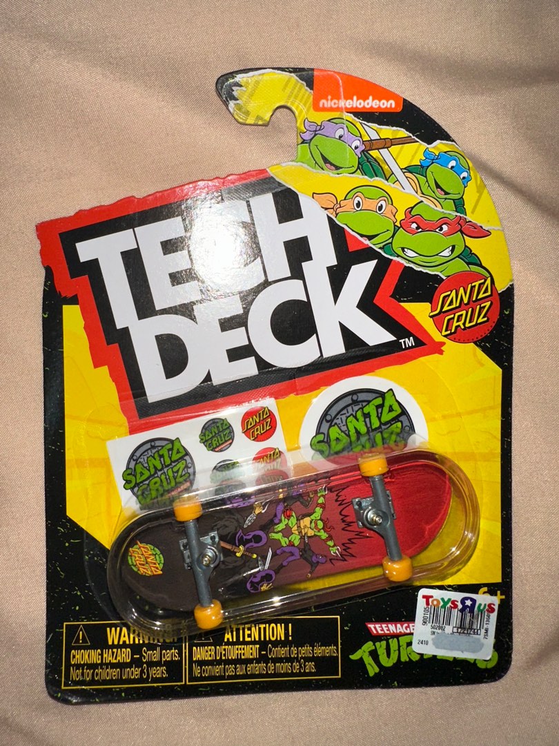 TECH DECK TEENAGE MUTANT NINJA TURTLES, Hobbies & Toys, Toys & Games on Carousell