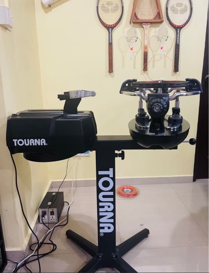 Tourna 700-ES Computerized Stringing Machine, Sports Equipment, Sports ...