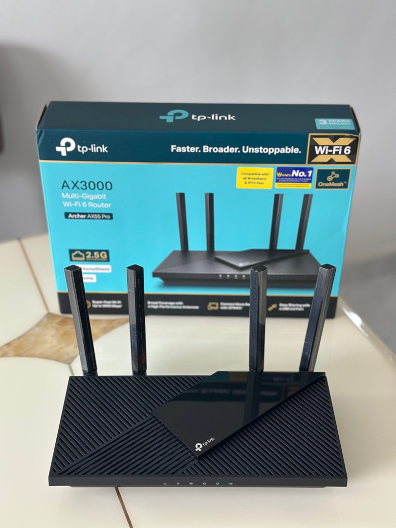 Tp-Link AX3000 Router Wi-fi 6, Computers & Tech, Parts & Accessories ...