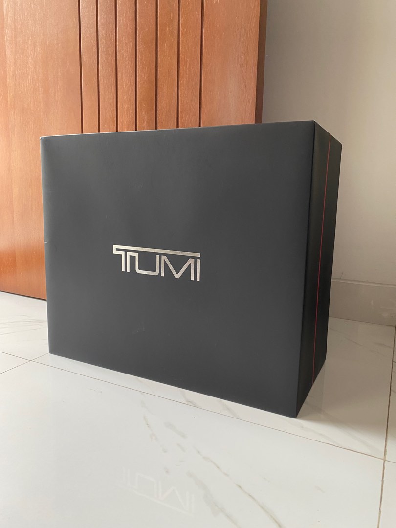 TUMI BOX BESAR + PAPERBAG ORIGINAL AUTHENTIC KOTAK TAS BRANDED ORI ...