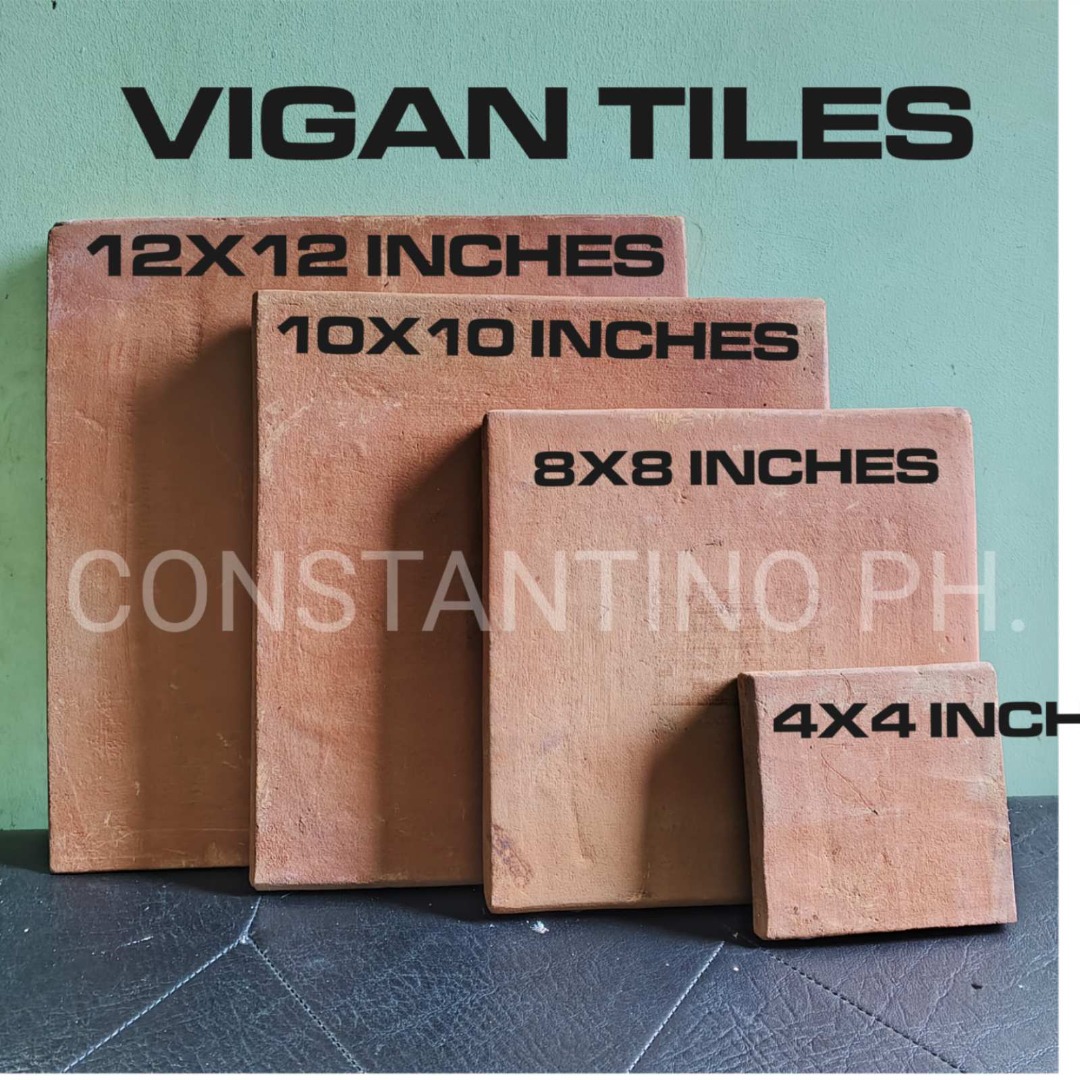 VIGAN TILES AND BRICKS for wall and flooring, Furniture & Home Living ...