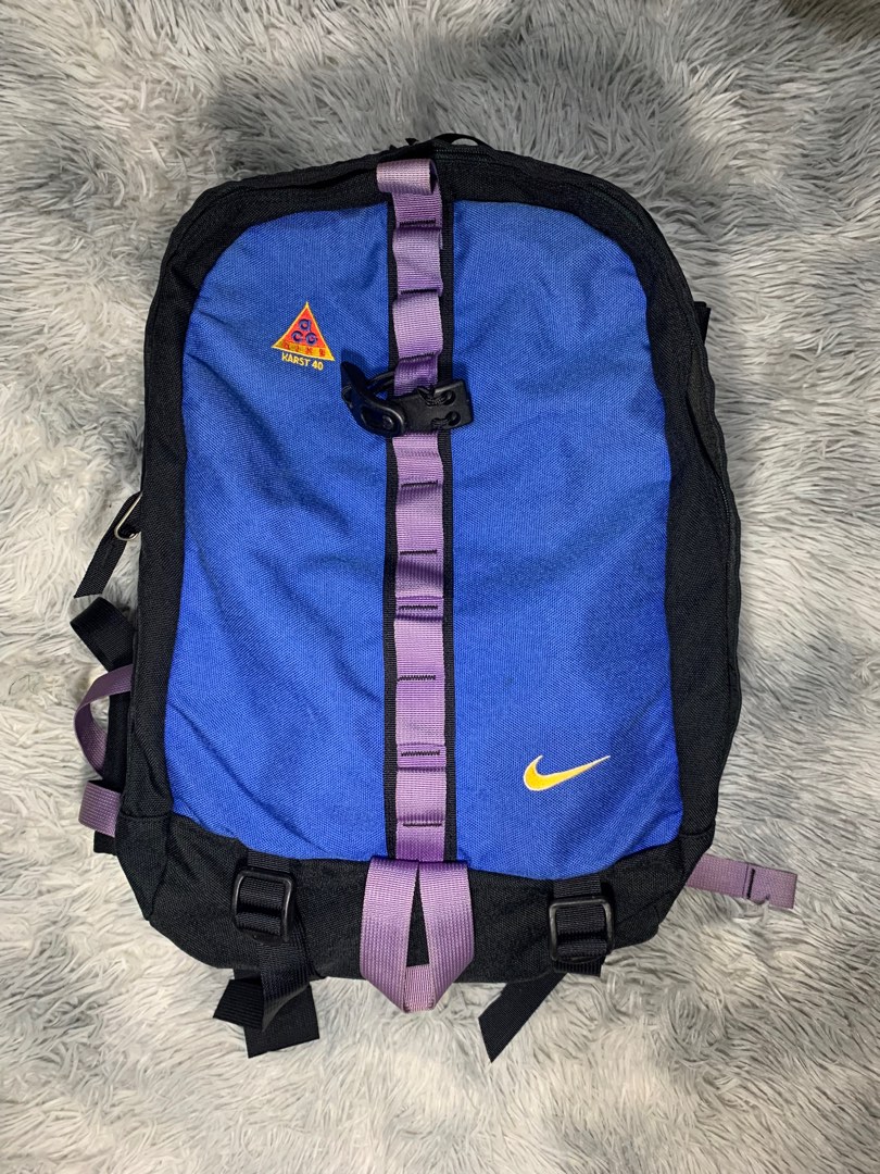 Vintage 90's Nike ACG karst 40 technical backpack, Men's Fashion, Bags ...