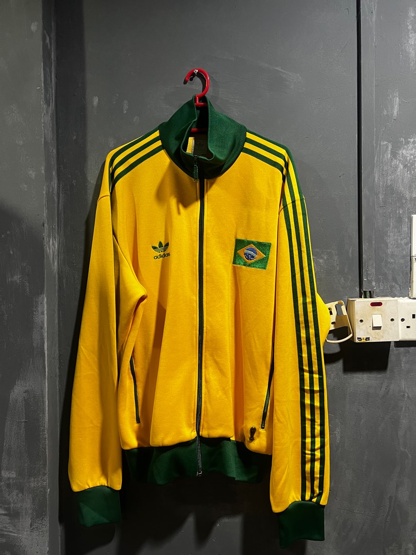 Vintage Adidas Brazil worldcup, Men's Fashion, Coats, Jackets and ...
