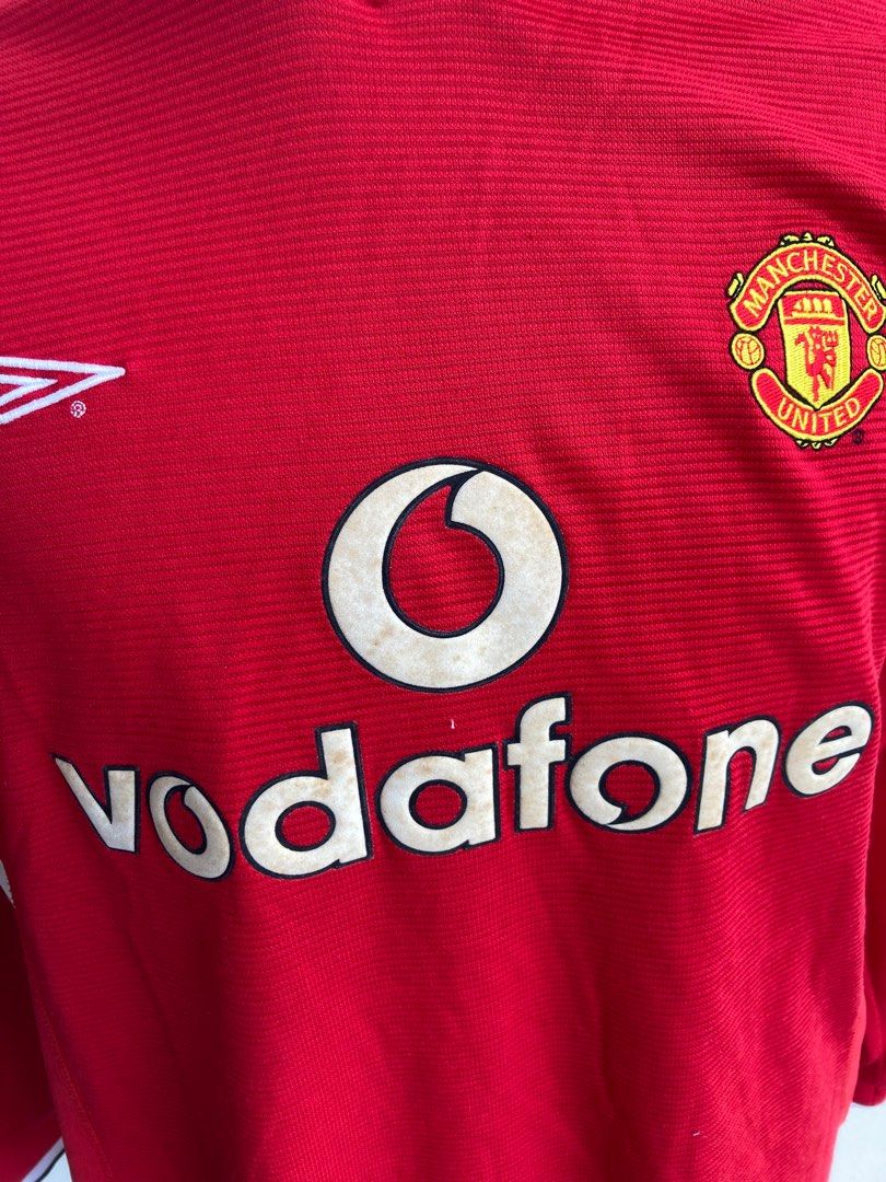 Vintage Adidas Umbro Manchester United 2001 Jersey Jersi kit, Men's ...