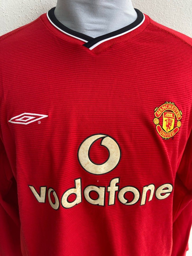 Vintage Adidas Umbro Manchester United 2001 Jersey Jersi kit, Men's ...