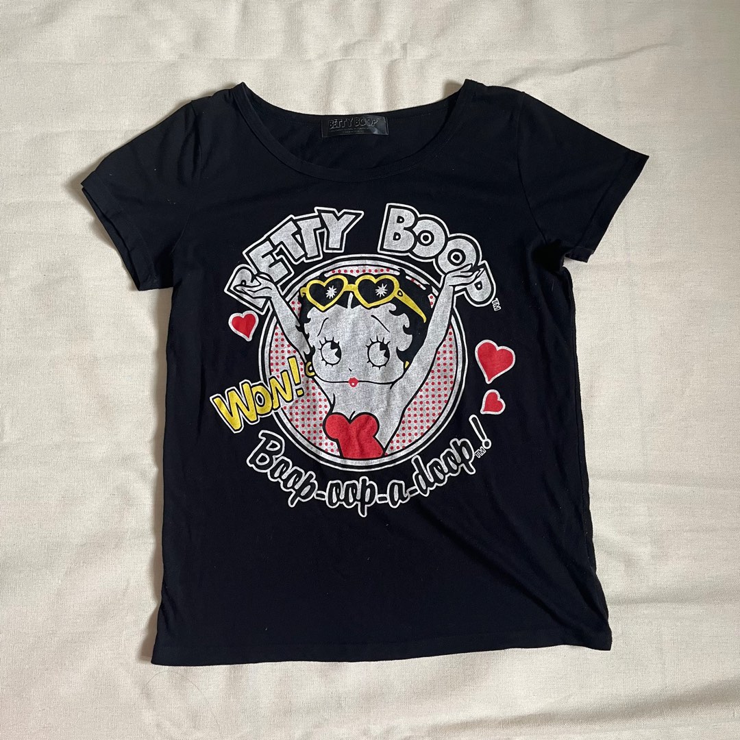 Vintage Betty Boop Boop opp a Dopp Tshirt | y2k, Women's Fashion, Tops ...