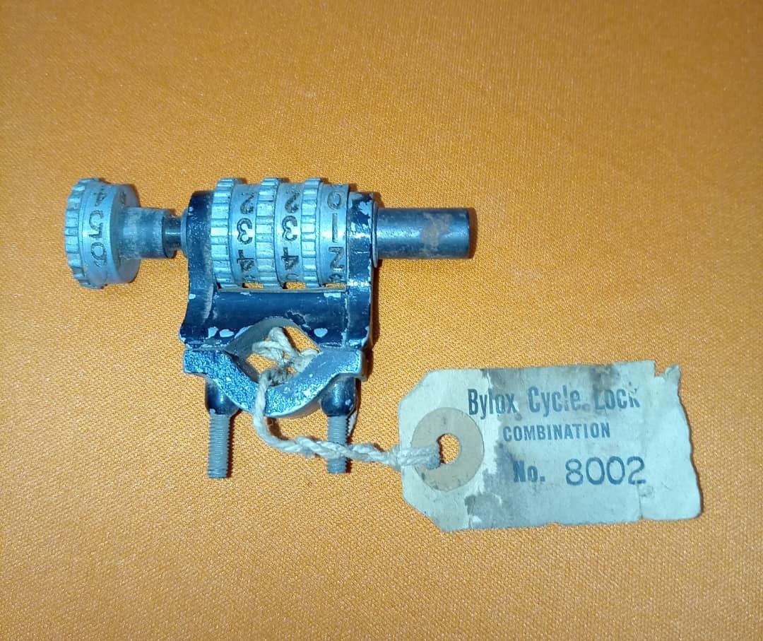 VINTAGE CYCLE LOCK ENGLAND NOS, Hobbies & Toys, Collectibles ...