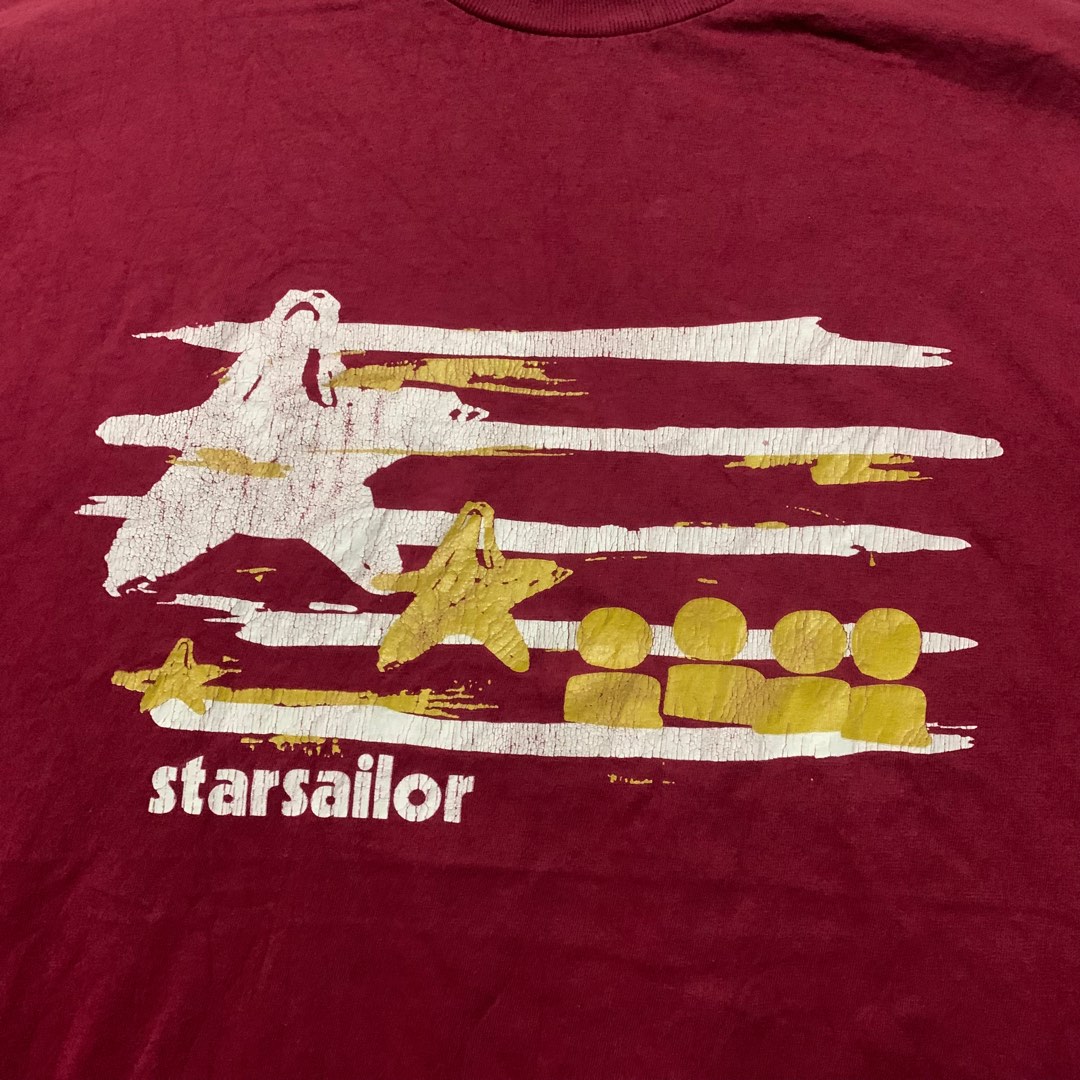 Vintage Vtg Y2K 2001 Rare Starsailor First USA Tour Post Britpop Band ...