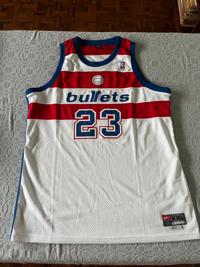 Vintage Washington Bullets Michael Jordan Jersey, Men's Fashion, Tops ...