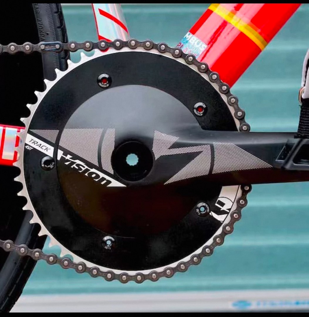 Vision crankset 48/49/51T, Sports Equipment, Bicycles & Parts, Parts ...