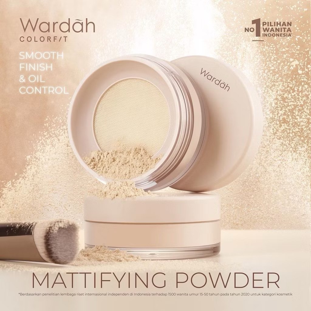Wardah Mattifying Powder, Beauty & Personal Care, Face, Makeup Products ...