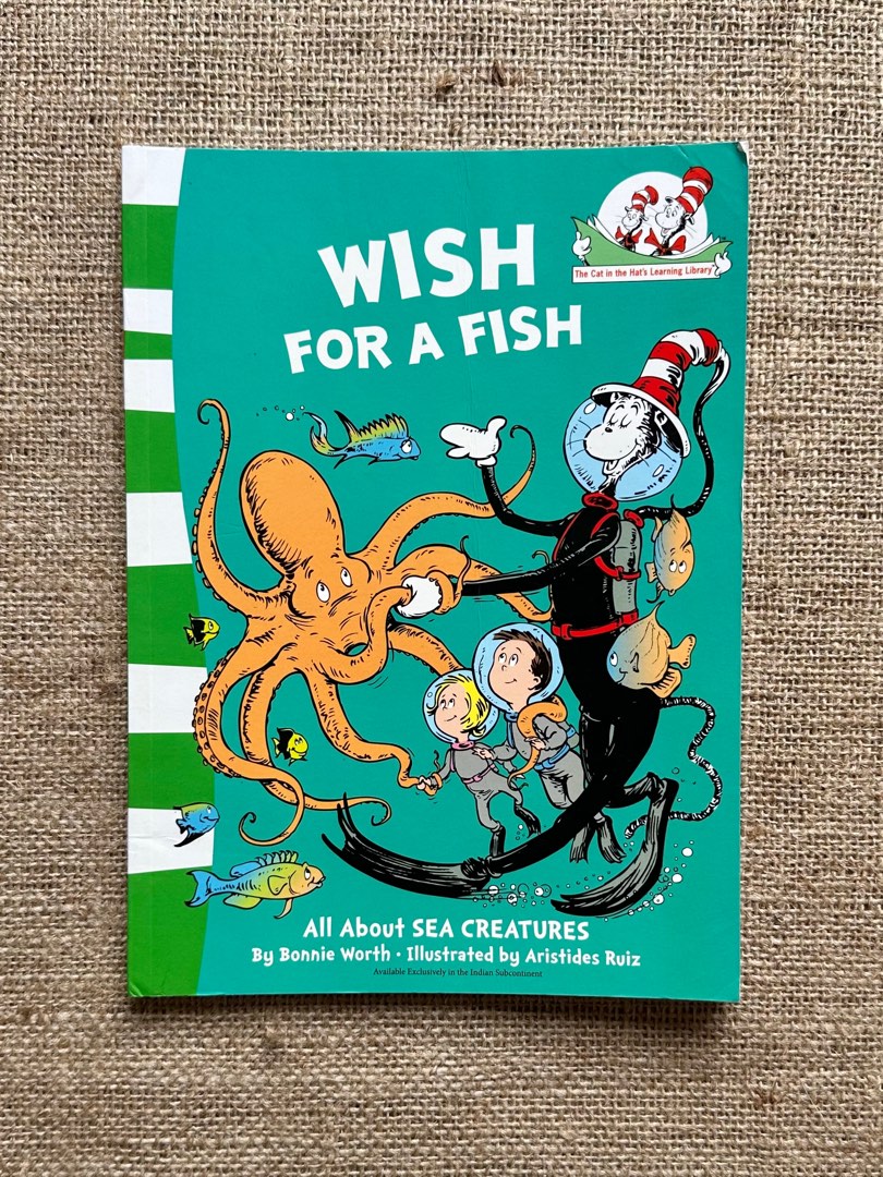 WISH FOR A FISH, Hobbies & Toys, Books & Magazines, Children's Books on ...
