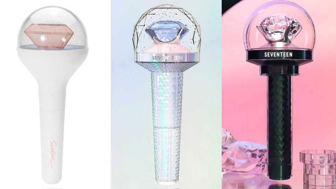 WTB SVT SEVENTEEN LIGHTSTICK CARATBONG VERSION V1 V2 V3, Hobbies & Toys ...