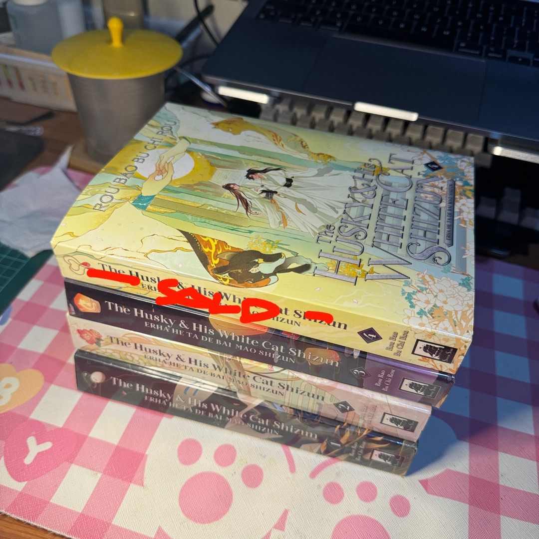 [WTS/LFB] The Husky And His White Cat Shizun 2HA ENGLISH book Vol. 1 2 ...