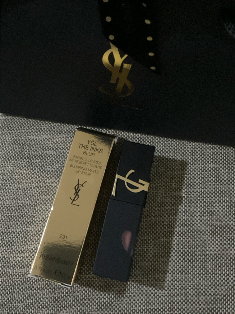 YSL 2025 Valentine THE INKS BLUR Matte Lipstick 231, Beauty & Personal Care, Face, Makeup on ...