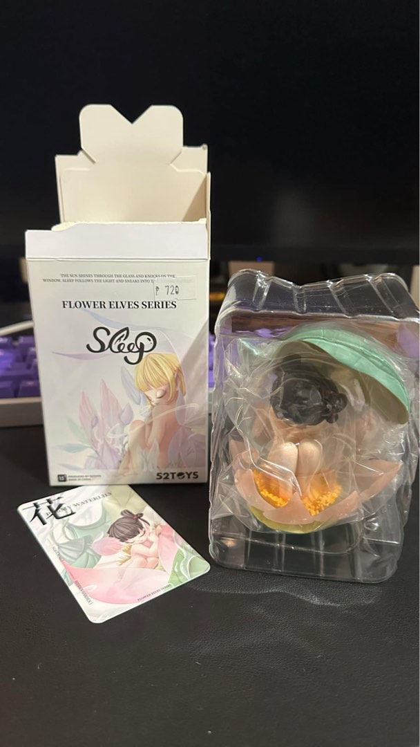 52Toys Flower Elves Series Sleep, Hobbies & Toys, Toys & Games on Carousell