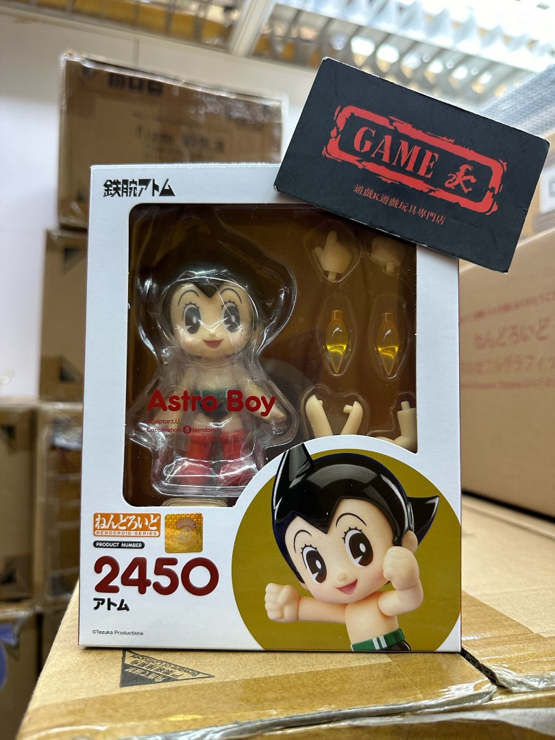 全新 行版 GSC NENDOROID 黏土人 2450 原子小金剛 小飛俠 阿童木 Astro Boy, 興趣及遊戲, 玩具 & 遊戲類 - Carousell