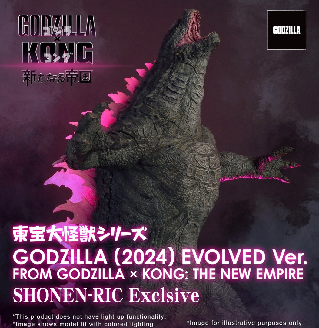 預訂 Pre-Order 限定版 Plex Xplus X-PLUS 東寶大怪獸系列 Toho Daikaiju Series 傳奇 進化 哥斯拉 大戰 金剛 二 新帝國 Godzilla X ...