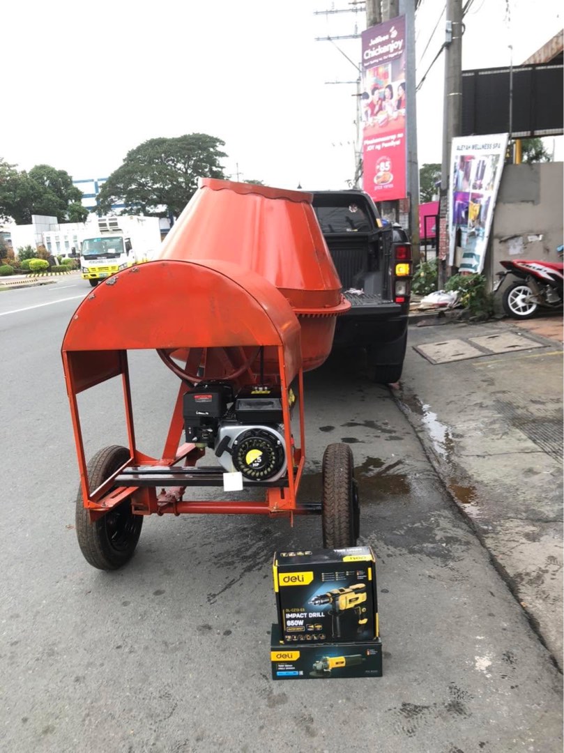 A-FRAME ONE BAGGER MIXER WITH YAMATO GAS ENGINE 7.5HP FREE GRINDER AND ...