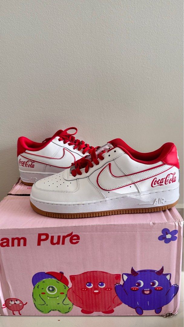 Air Force 1 Coca Cola, Men's Fashion, Footwear, Sneakers on Carousell