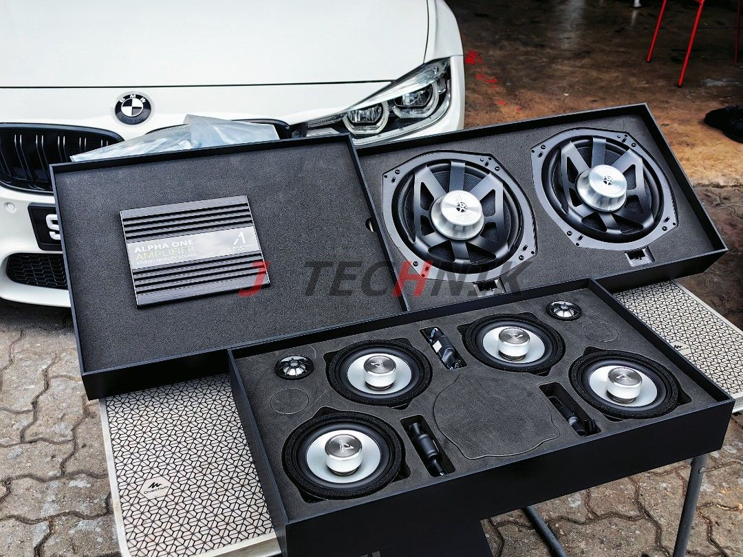 Alpha One Sound System Amplifier DSP by Bimmertech for Supra BMW Mini ...