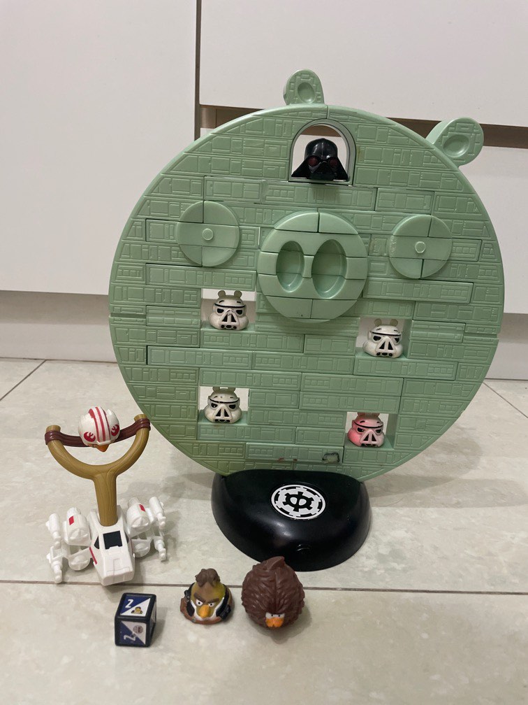 Angry Birds Star Wars Jenga Death Star Set, Hobbies & Toys, Toys ...
