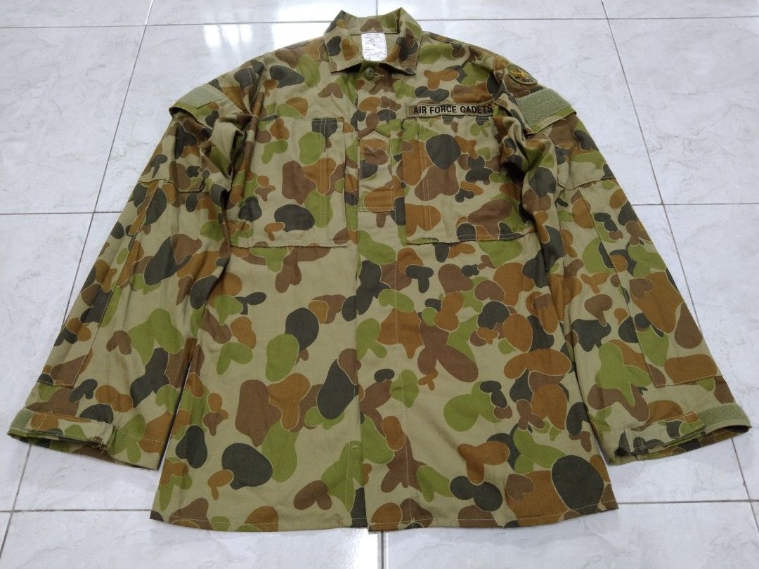 Australian Air Force Cadets DPCU Auscam Shirt (AU111), Men's Fashion ...
