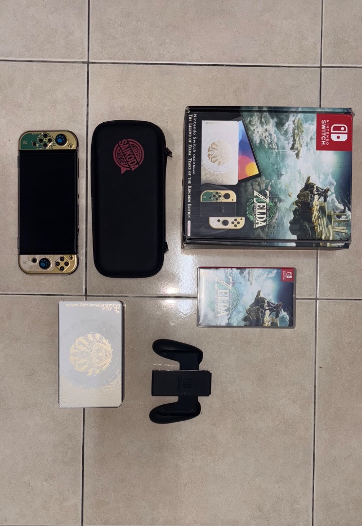 Zelda Limited Edition OLED, Video Gaming, Video Game Consoles, Nintendo ...
