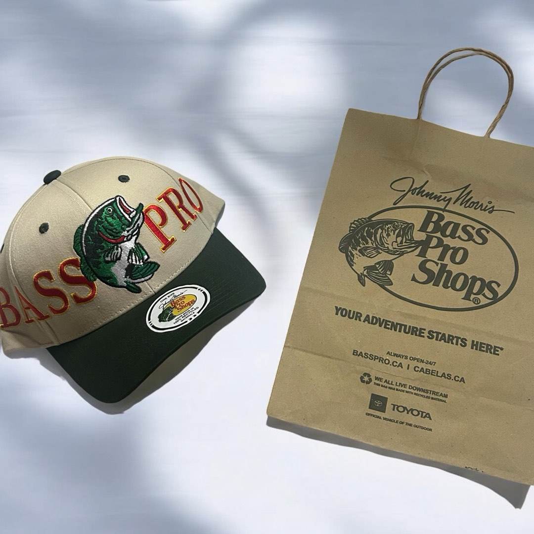 Bass Pro Shops Throwback Logo, Men's Fashion, Watches & Accessories, Caps & Hats on Carousell