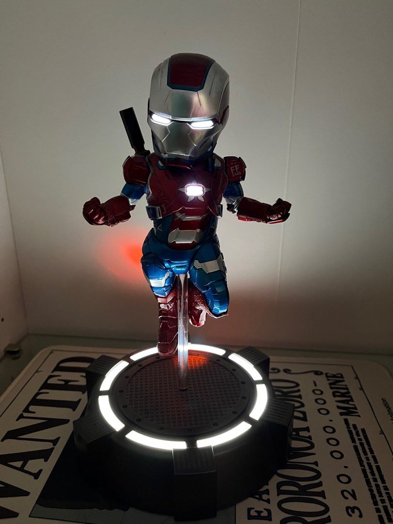 Beast Kingdom - Egg Attack EA-006SP - Iron Man 3 Movie - Iron Patriot ...