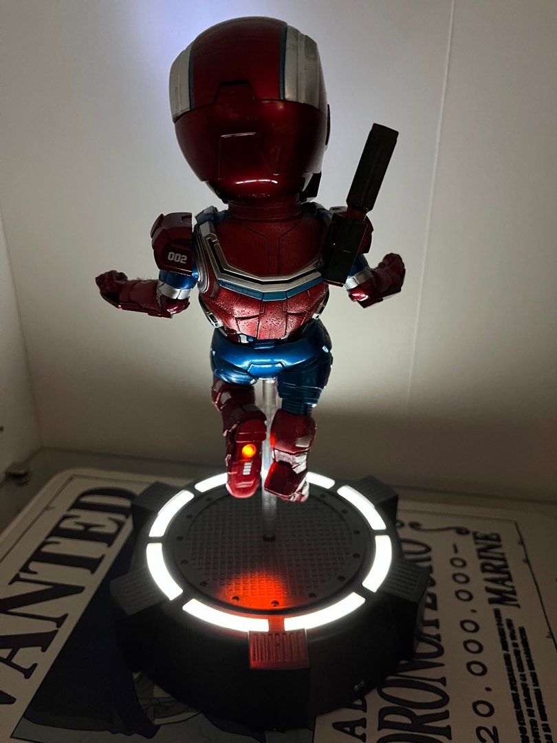 Beast Kingdom - Egg Attack EA-006SP - Iron Man 3 Movie - Iron Patriot AIM Version [Limited ...