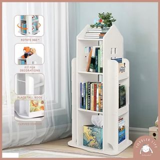 Lakeshore No Climb Toddler Wooden Bookstand Book Shelf, Furniture ...