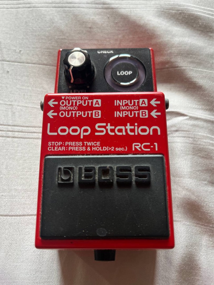 Boss RC-1 Loop Station Guitar Loop Pedal, Hobbies & Toys, Music & Media ...