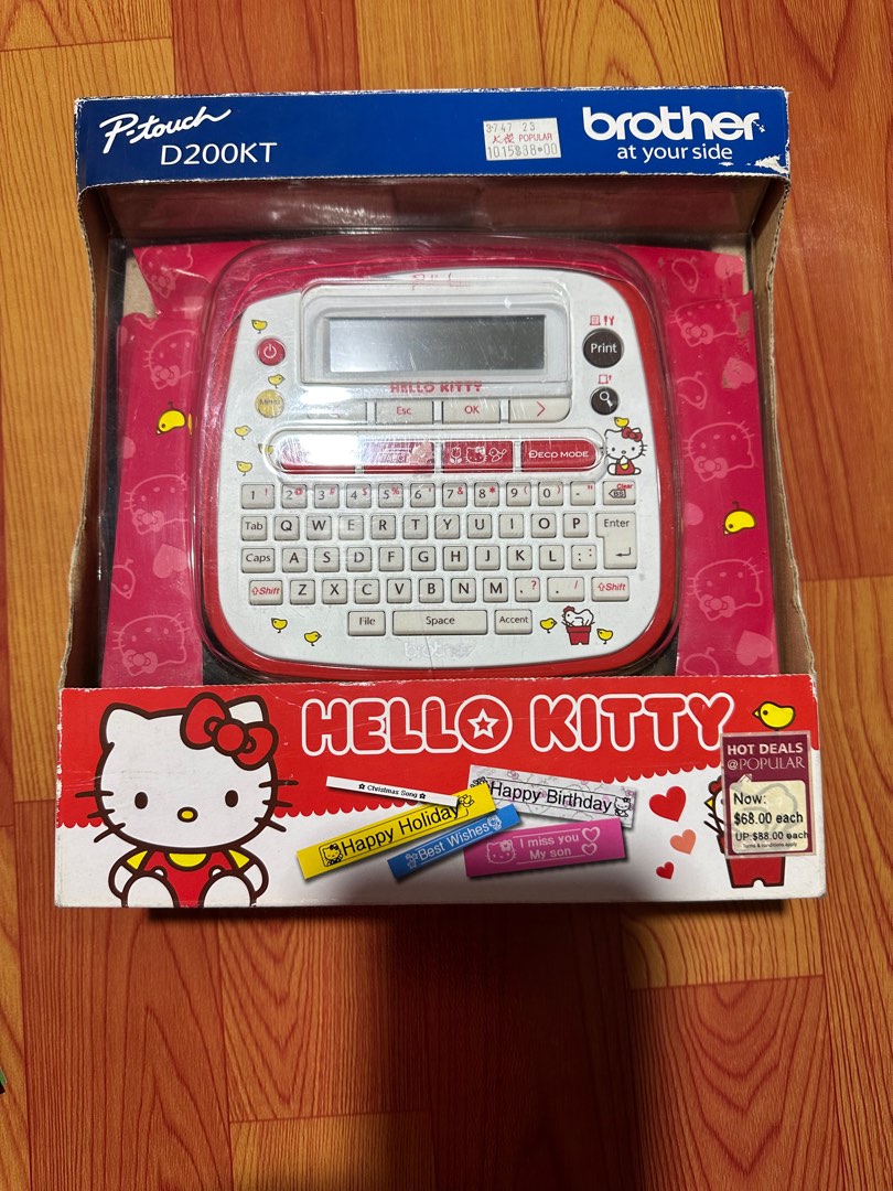Brother Hello Kitty Label Sticker Printer, Computers & Tech, Printers ...