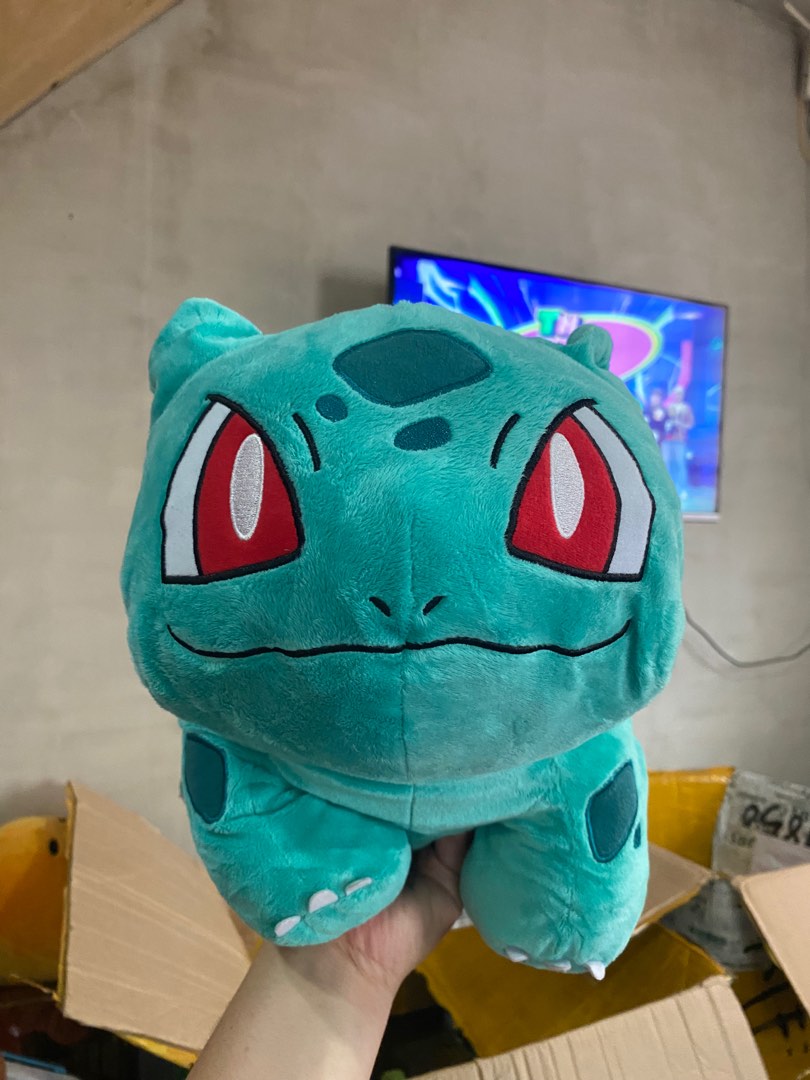 Build A Bear Pokemon Bulbasaur, Hobbies & Toys, Toys & Games on Carousell