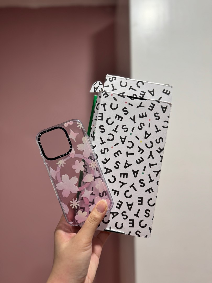 Casetify Ombre Sakura Blossom for iPhone 15 Pro, Mobile Phones & Gadgets, Mobile & Gadget ...