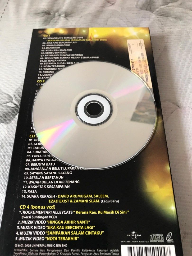 Cd Alleycats - Ulangtahun Ke 40 (1968-2008) "Kerana kau, Ku Masih Disini..!" Satu "Tribute" Buat ...