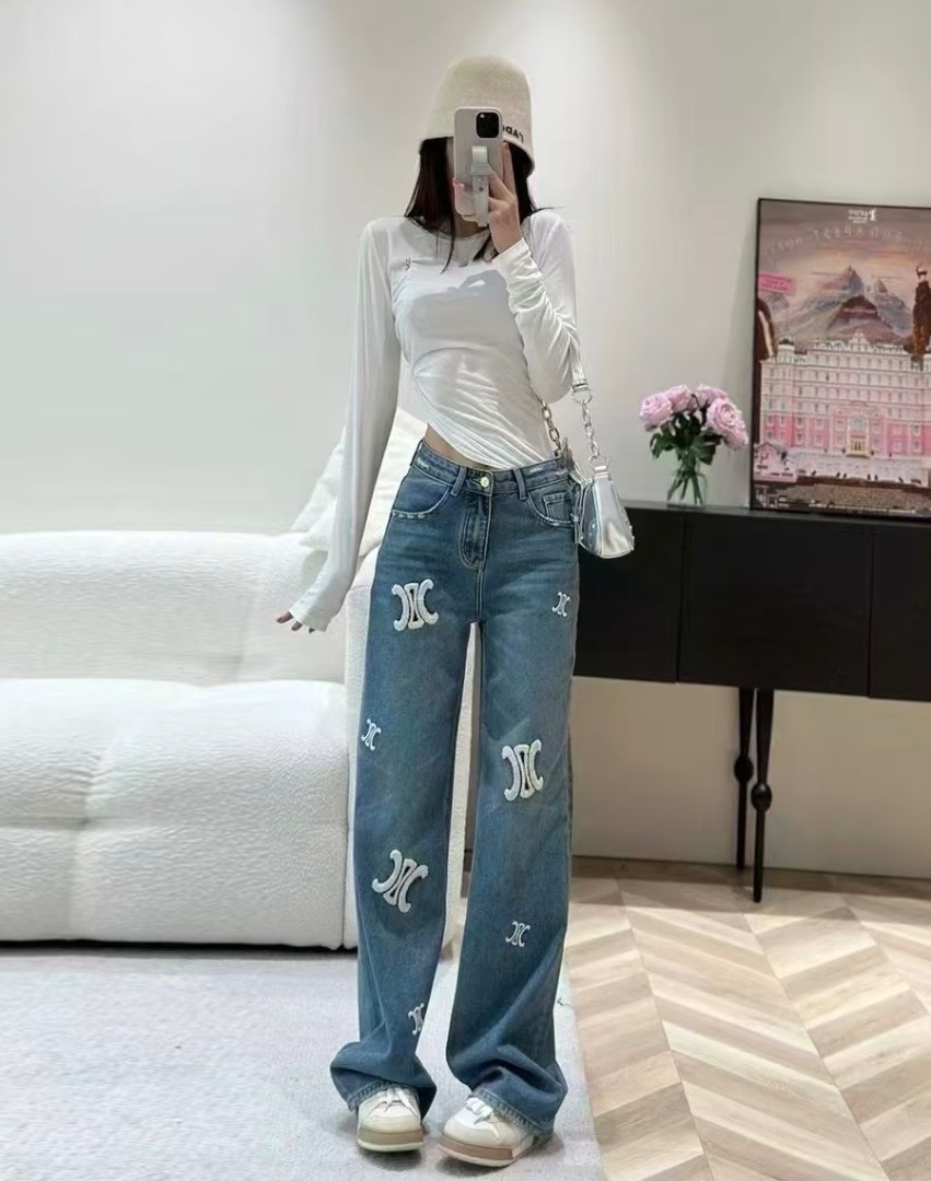 Celine Jeans, Women's Fashion, Bottoms, Jeans & Leggings on Carousell