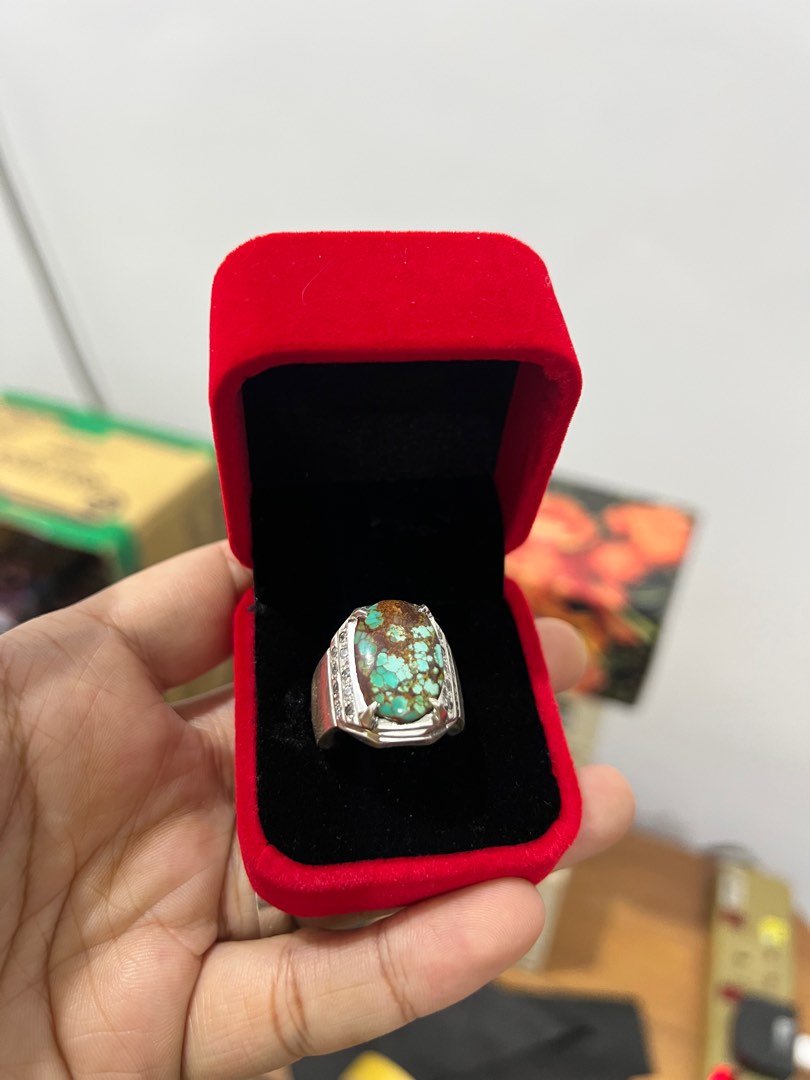 Cincin Batu Firus, Men's Fashion, Watches & Accessories, Jewelry on ...