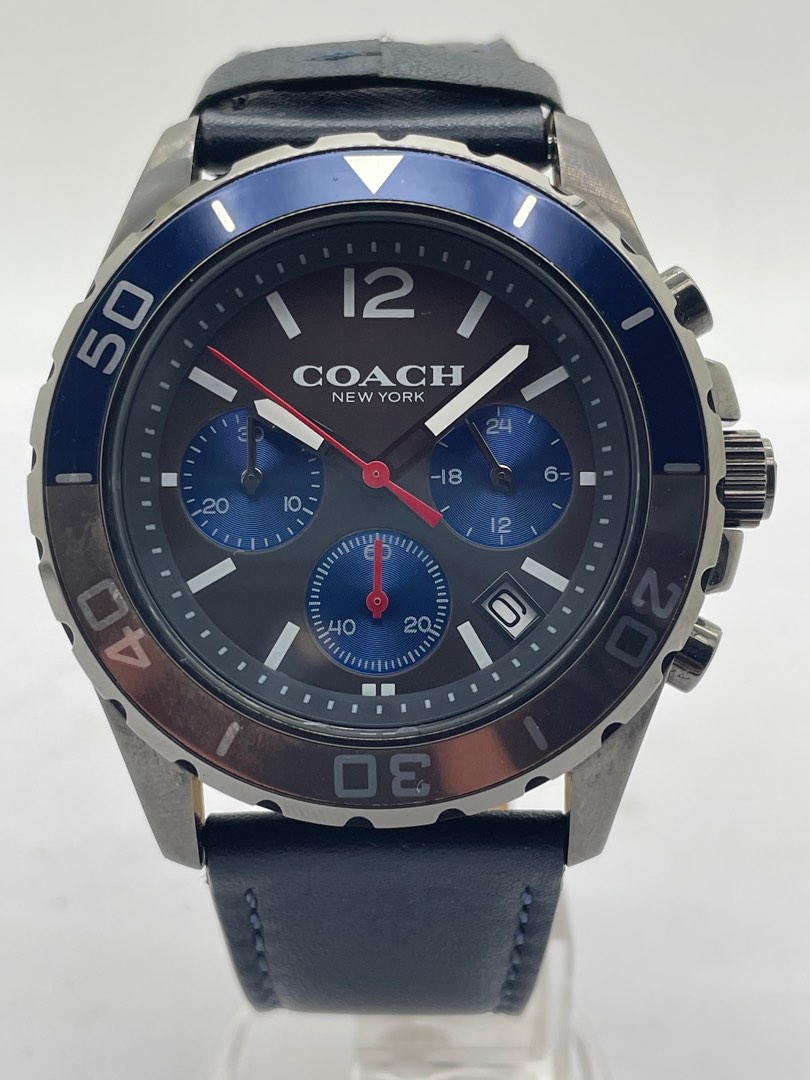 Coach Kent 44mm Quartz Grey Dial Watch 14602558, Men's Fashion, Watches ...